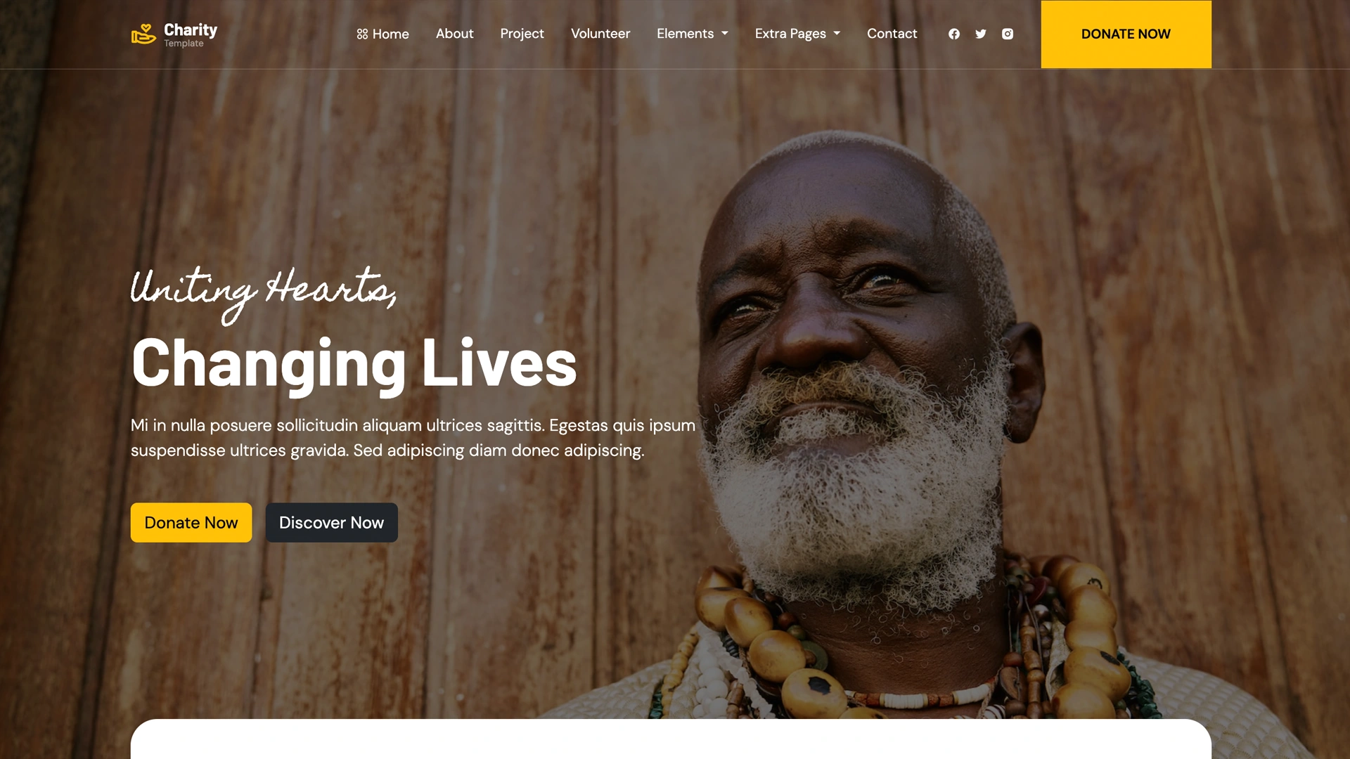 Nonprofitx - Charity & Donation Website Template by pillarix