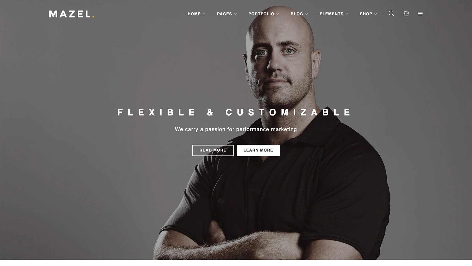 Mazel - Multipurpose Bootstrap HTML Template - Wrapmarket