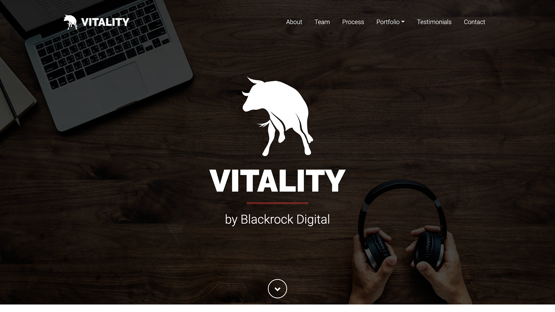 Vitality - Design Agency & Creative Studio Template - Wrapmarket