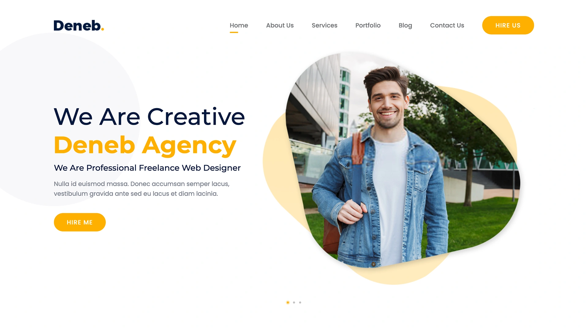 Deneb - Design Agency HTML Template + RTL made by Tortoiz Themes ...