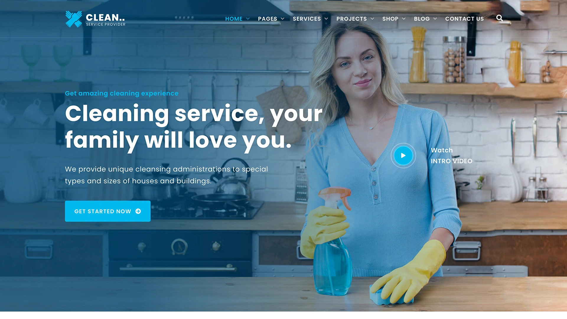 Cleaning - Cleaning Services HTML Template made by Chitrakoot Web - Wrapmarket (WrapBootstrap)