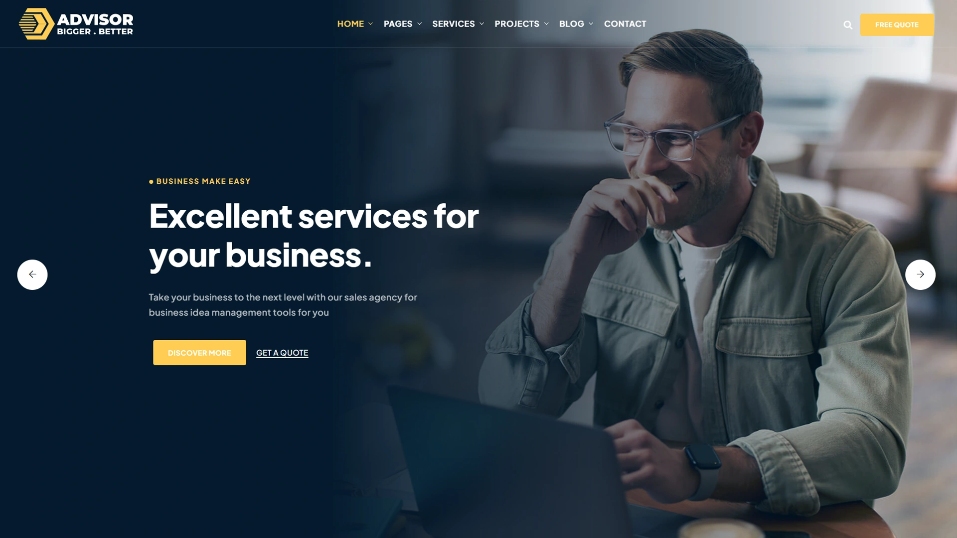 AdvisorPro - Business Consulting HTML Template - Wrapmarket