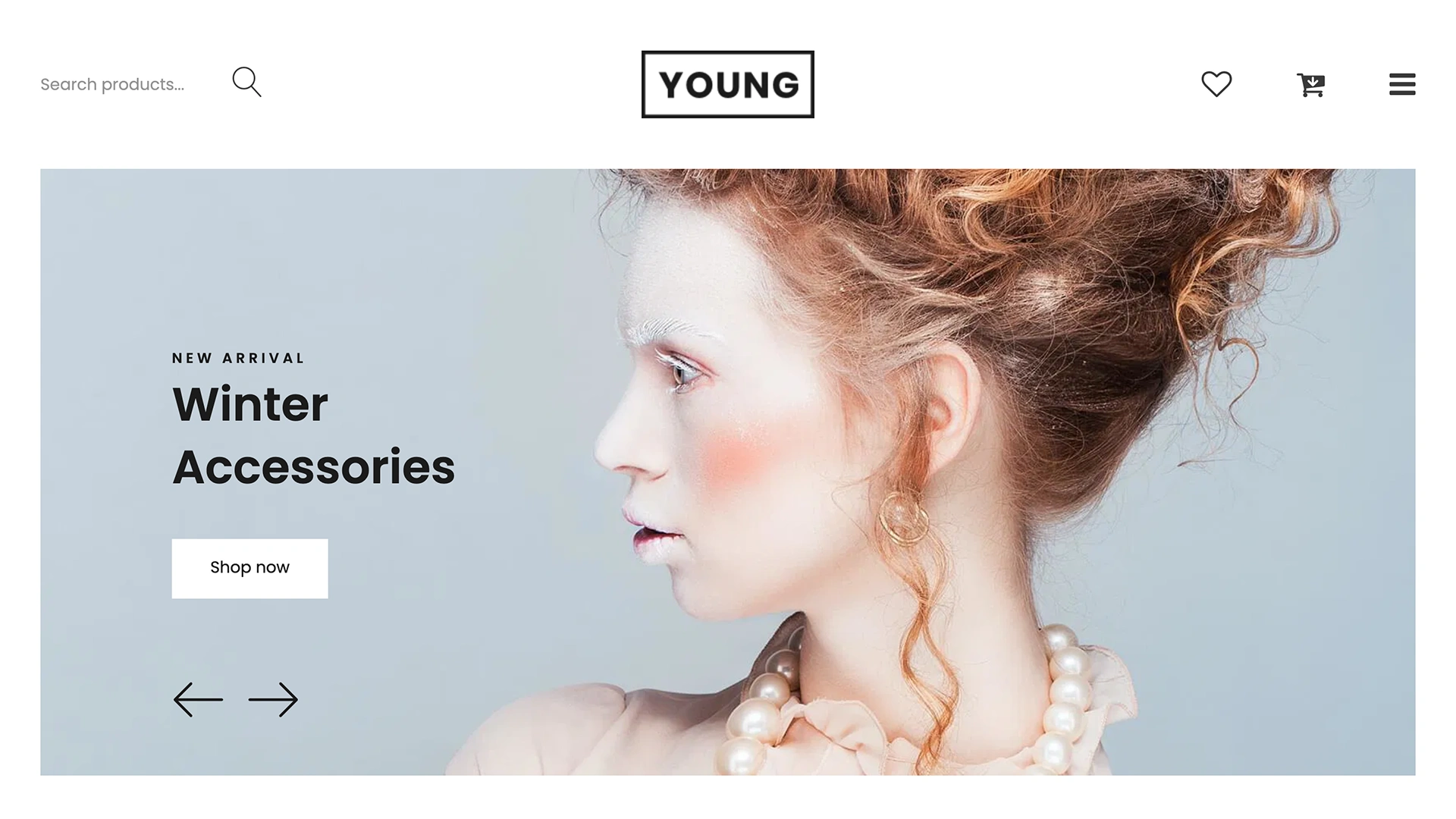 Young - eCommerce HTML Template made by CodeCarnival - Wrapmarket (formerly WrapBootstrap)