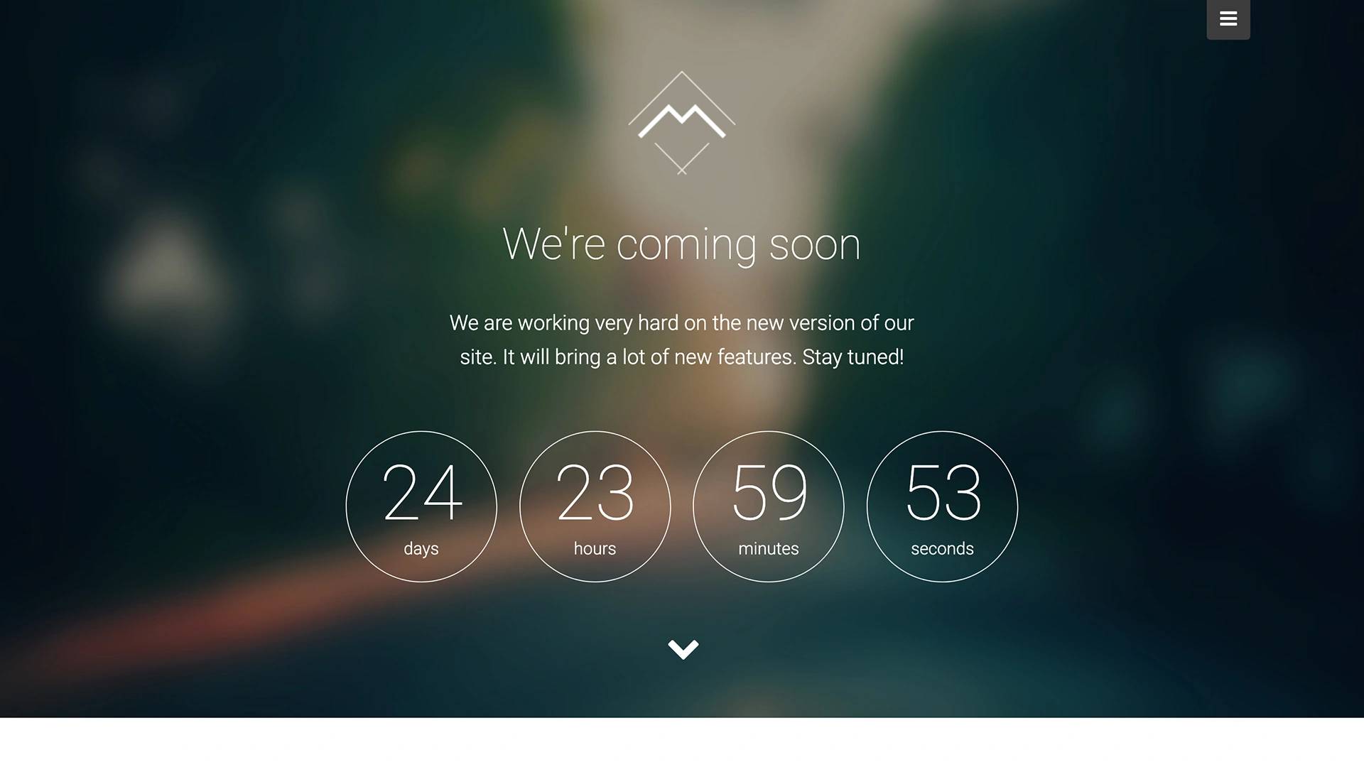Mira - Coming Soon Landing Page made by azmind - Wrapmarket (formerly WrapBootstrap)