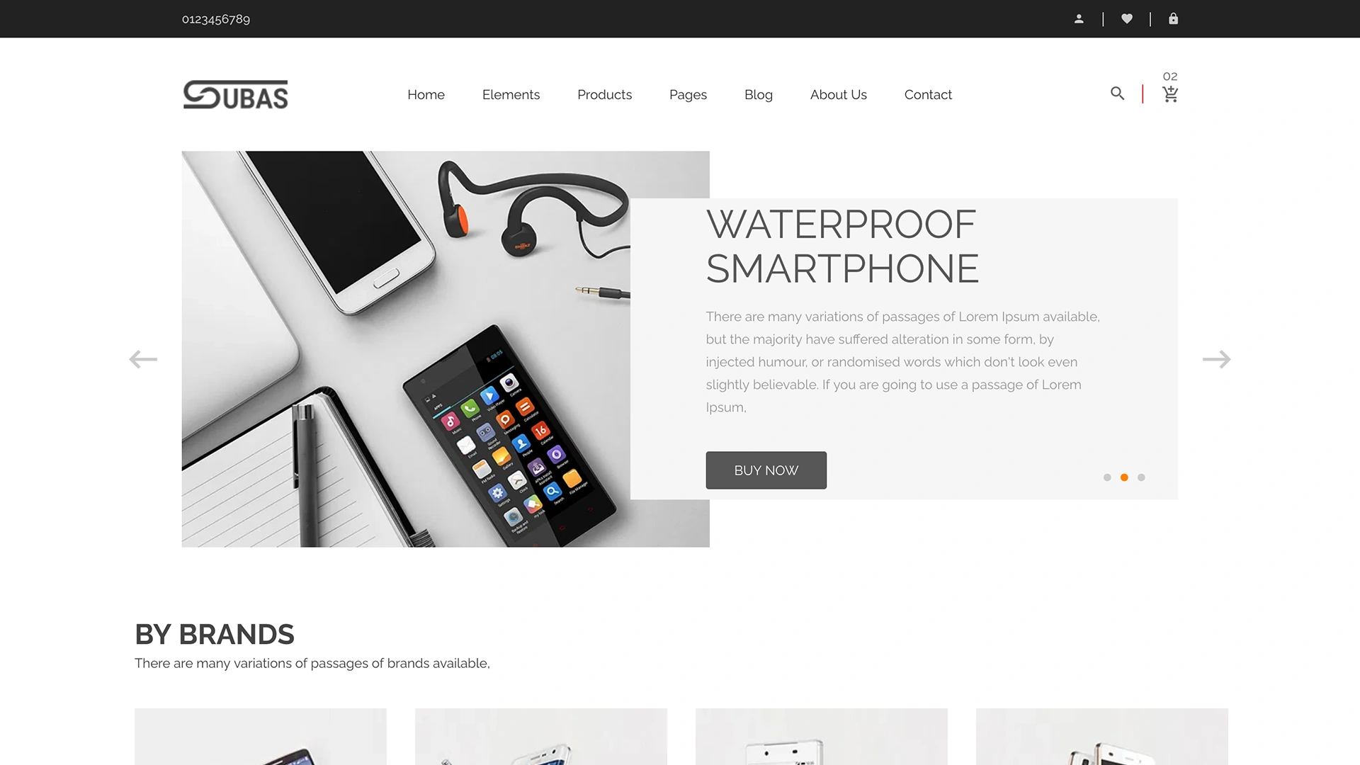 Subas - Bootstrap eCommerce Template made by CodeCarnival - Wrapmarket (formerly WrapBootstrap)