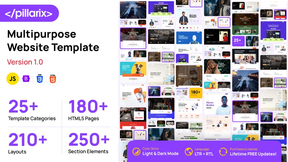 Corporate Website Template Website Templates - WrapBootstrap