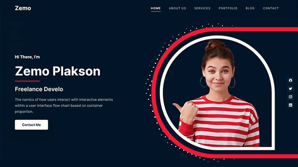 Personal Portfolio Figma Website Templates - WrapBootstrap Personal Portfolio Figma Website Templates - WrapBootstrap
